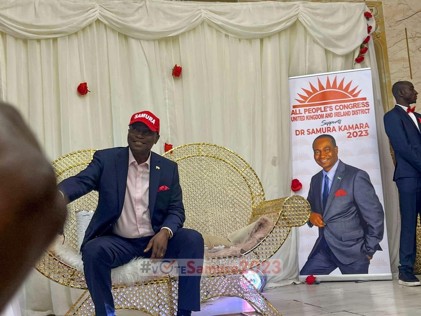 Dr. Samura Kamara Thrills Sierra Leoneans In London | OWLPRESS