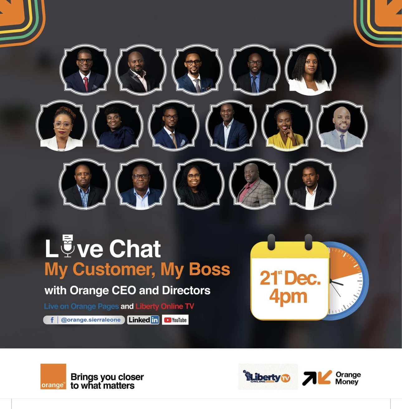 Orange CEO and Top Management Live with Customers Today | OWLPRESS